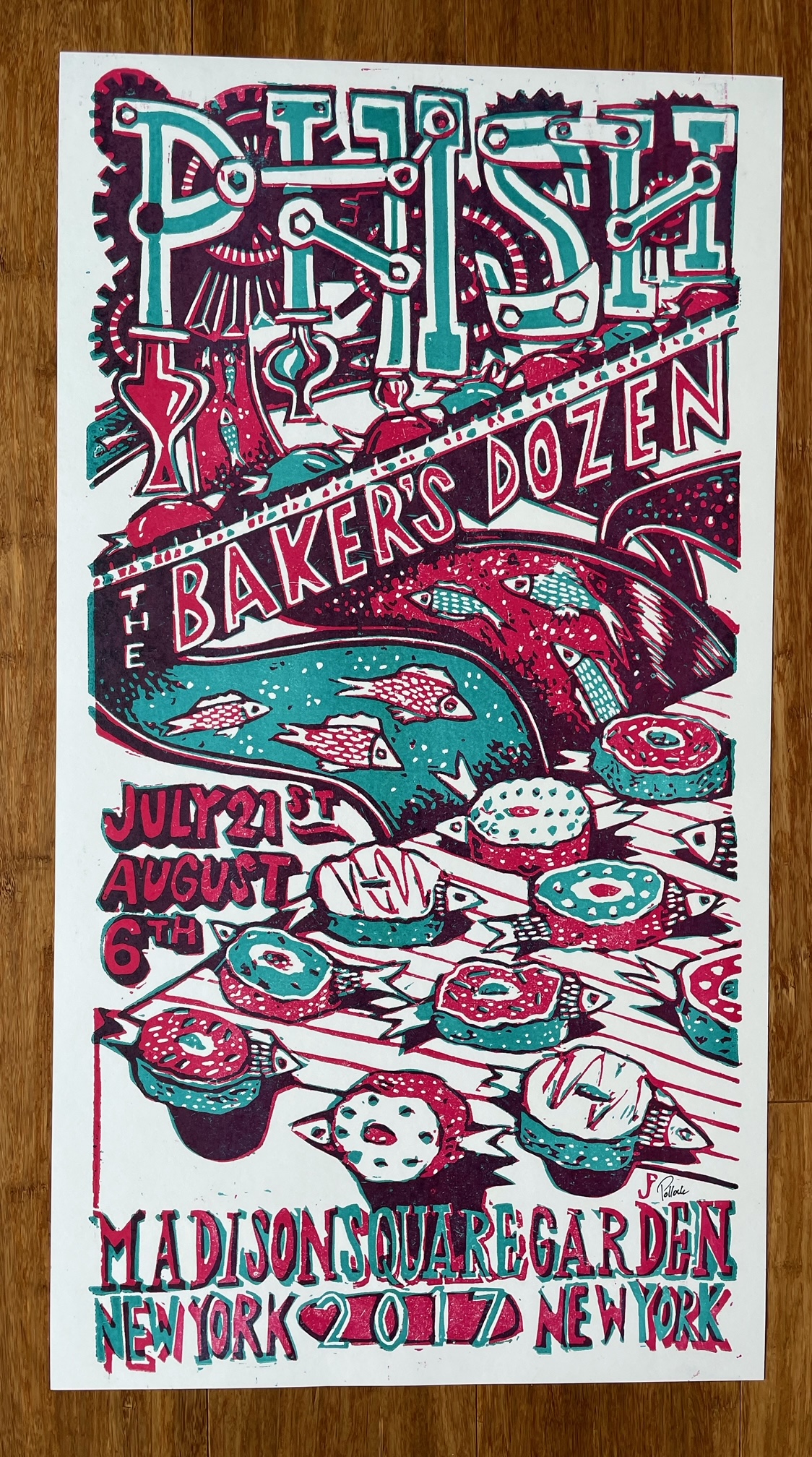 Baker’s Dozen Pollock Giveaway | Nine Cubes